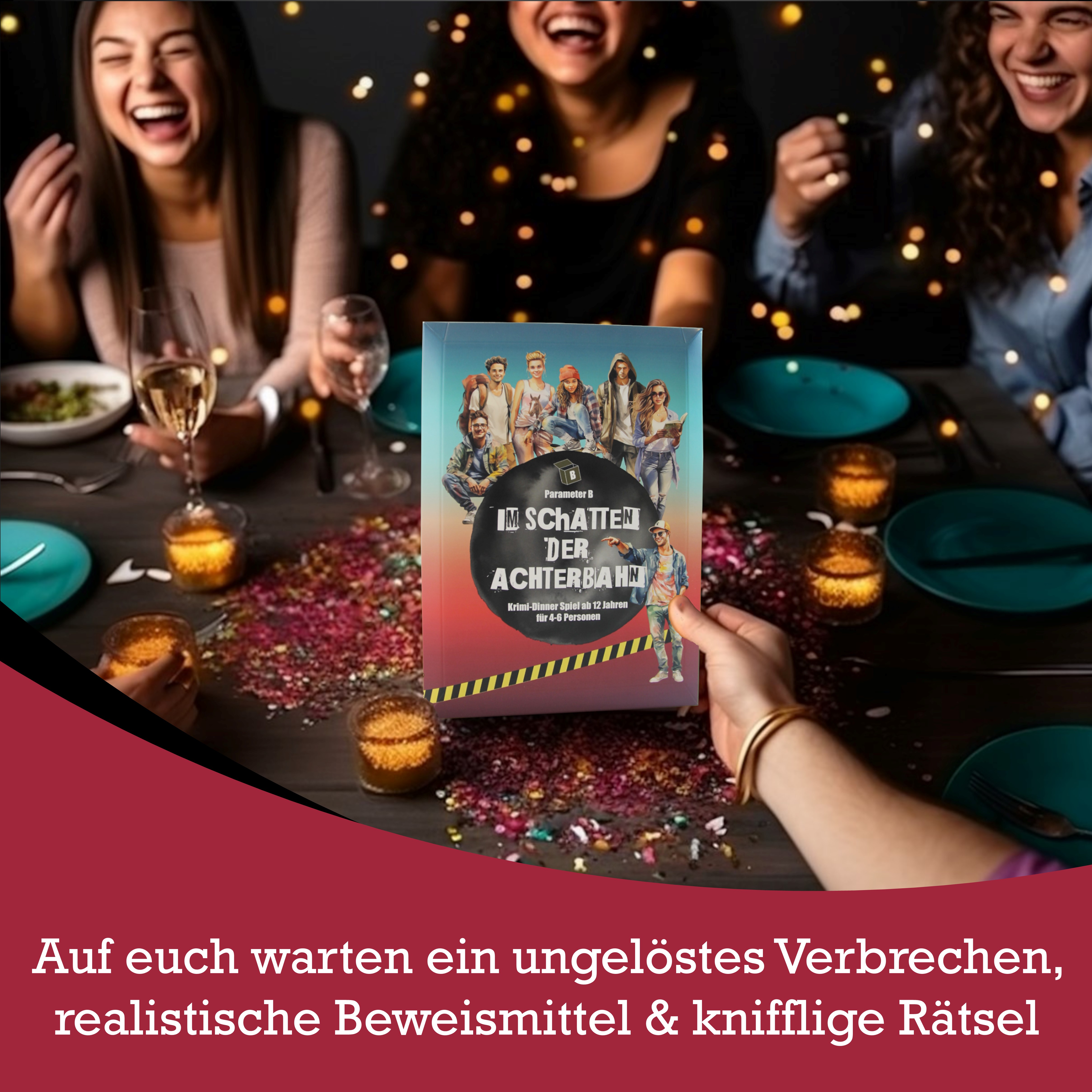 Krimi Dinner Fur Zuhause 4 Personen
